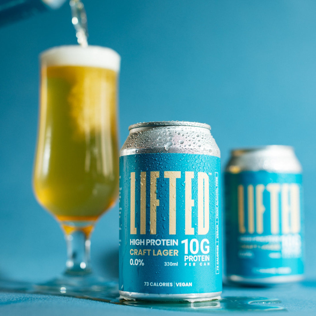Lifted - Beer for Athletes. 0.0% Alcohol. 10g Protein – Lifted Brewing